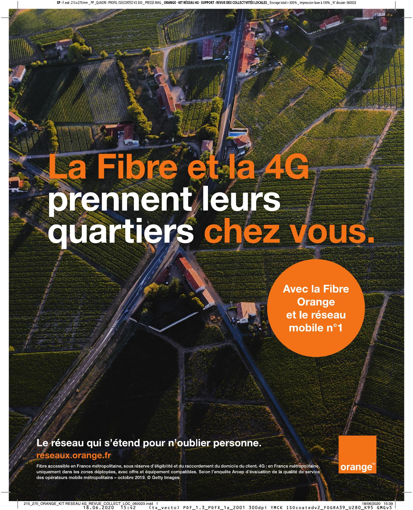Orange à la relance pour connecter les territoires
