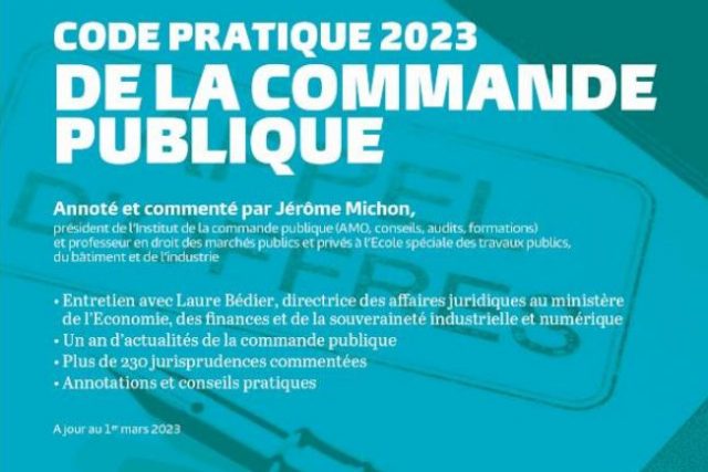 En 2023, un code de la commande publique comme preuve d’optimisme
