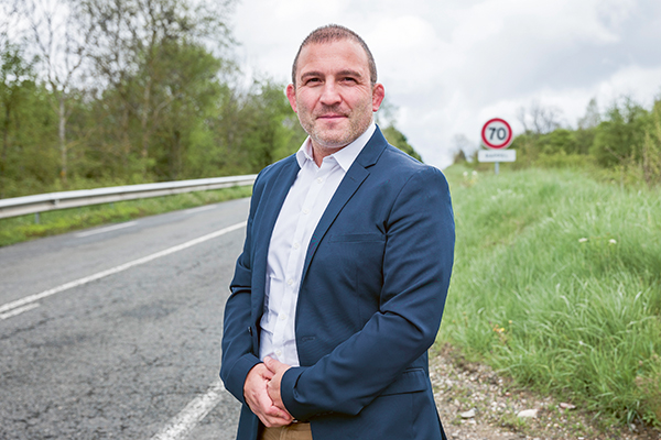 Grégory Rochette, au cœur de la mêlée