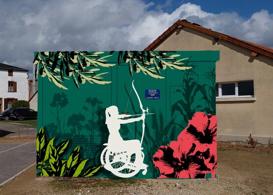 Paris 2024 : la fresque sportive en héritage