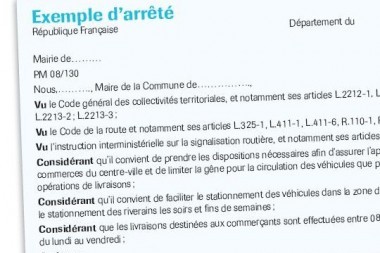 Comment rédiger un arrêté municipal